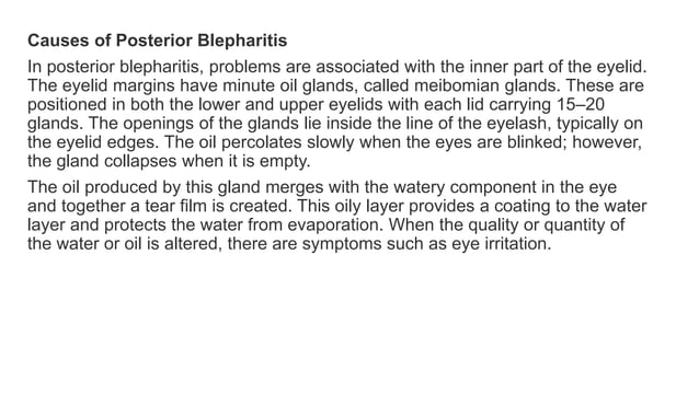 Blepharitis | PPTX