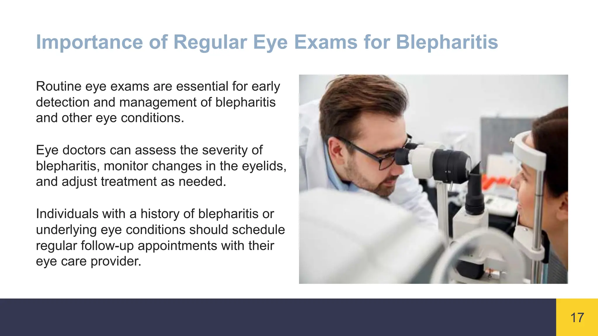 Blepharitis inflammation of eyelid symptoms cause everything included along with the pictures | PPTX