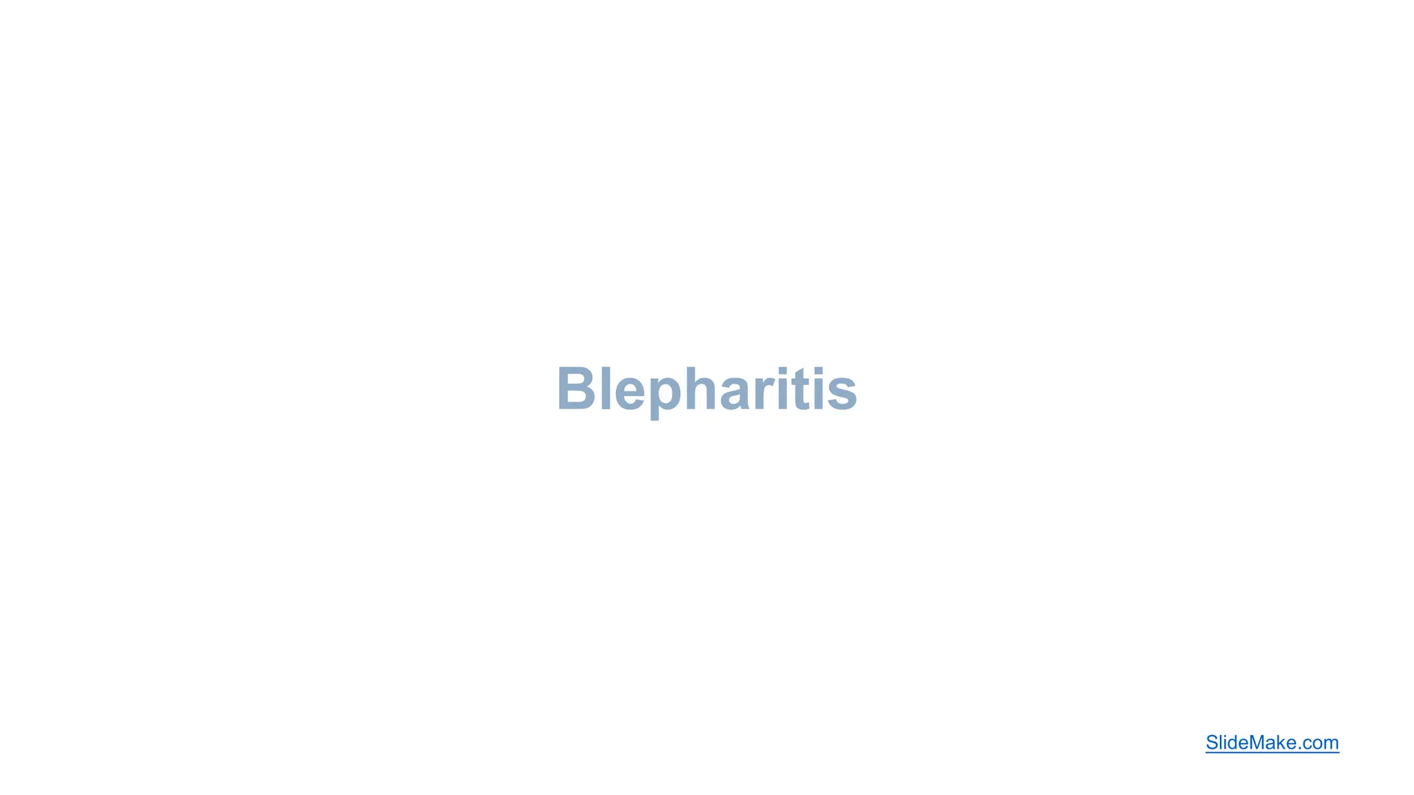 Blepharitis inflammation of eyelid symptoms cause everything included ...