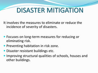 disaster management | PPTX