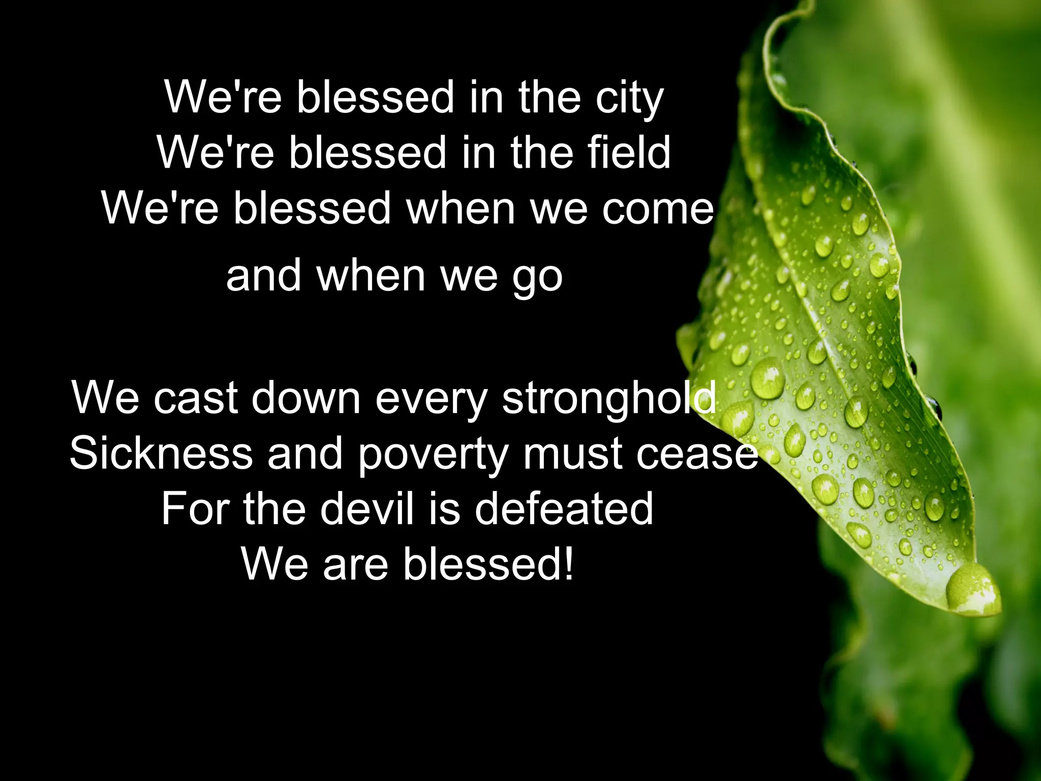 Blessed | PPT