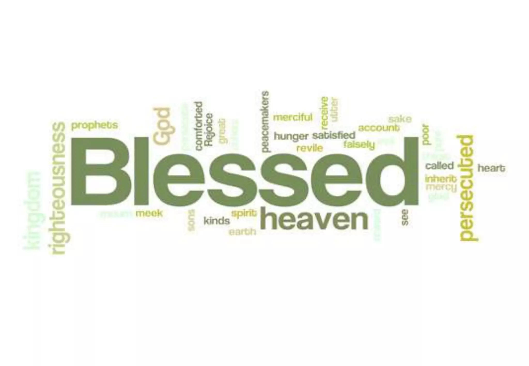 Blessed are the meek – Matthew 5:5 | PPT