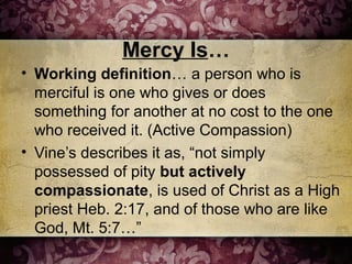 Blessed are the_merciful | PPT