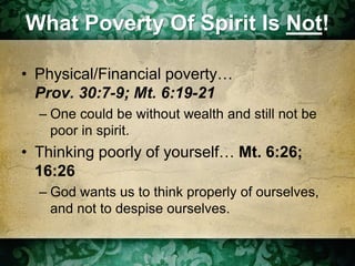 Blessed are the_poor_in_spirit | PPT