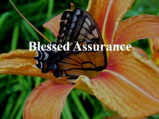 Blessed Assurance | PPTX