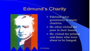Blessed edmund rice story brother donal | PPT