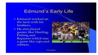 Blessed edmund rice story brother donal | PPT