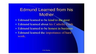 Blessed edmund rice story brother donal | PPT
