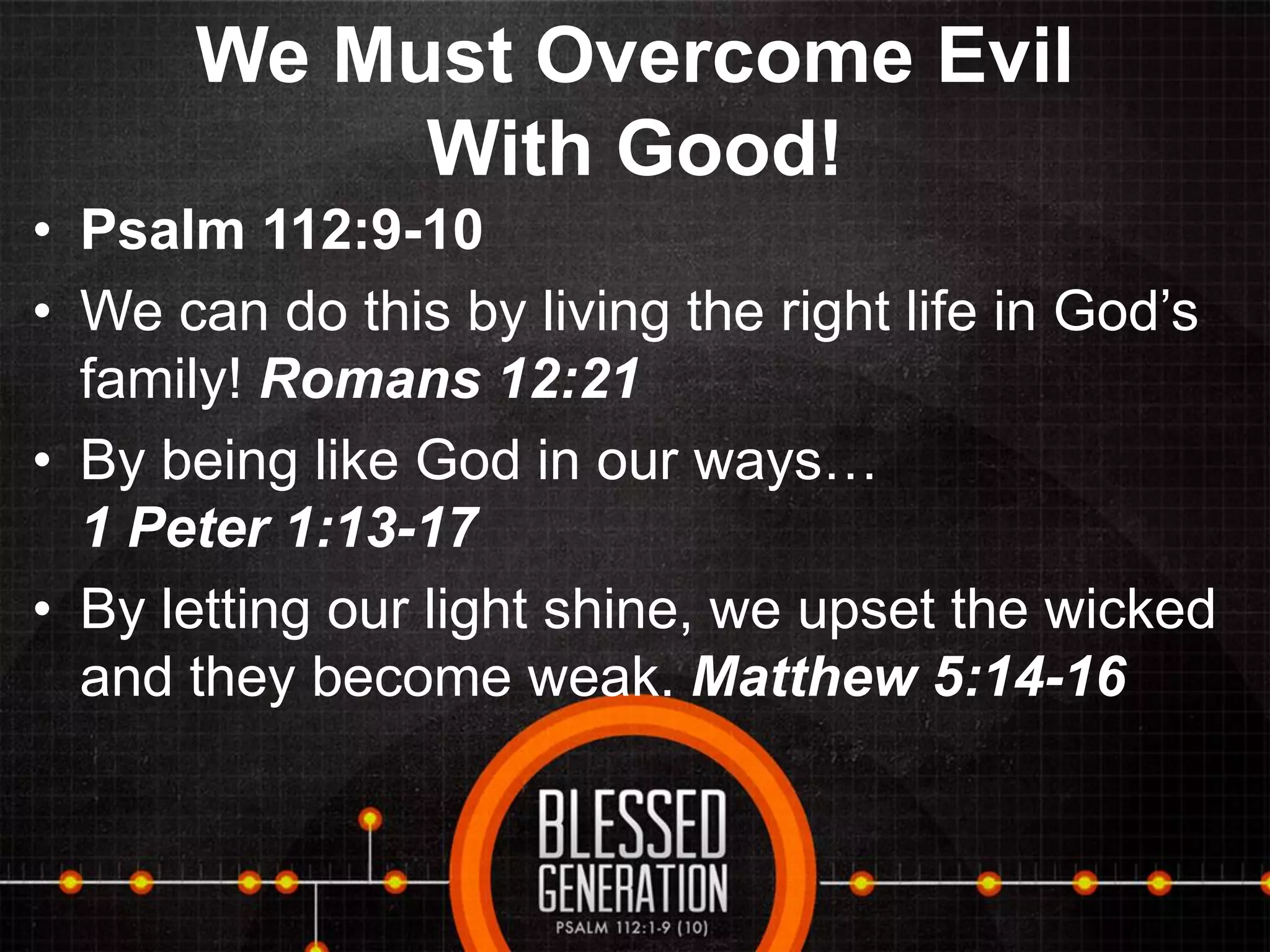 Blessed Generation | PDF