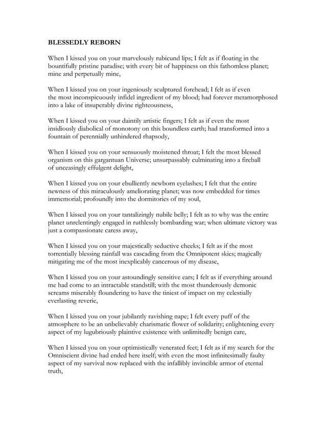 Blessedly Reborn | DOC | Religion & Spirituality