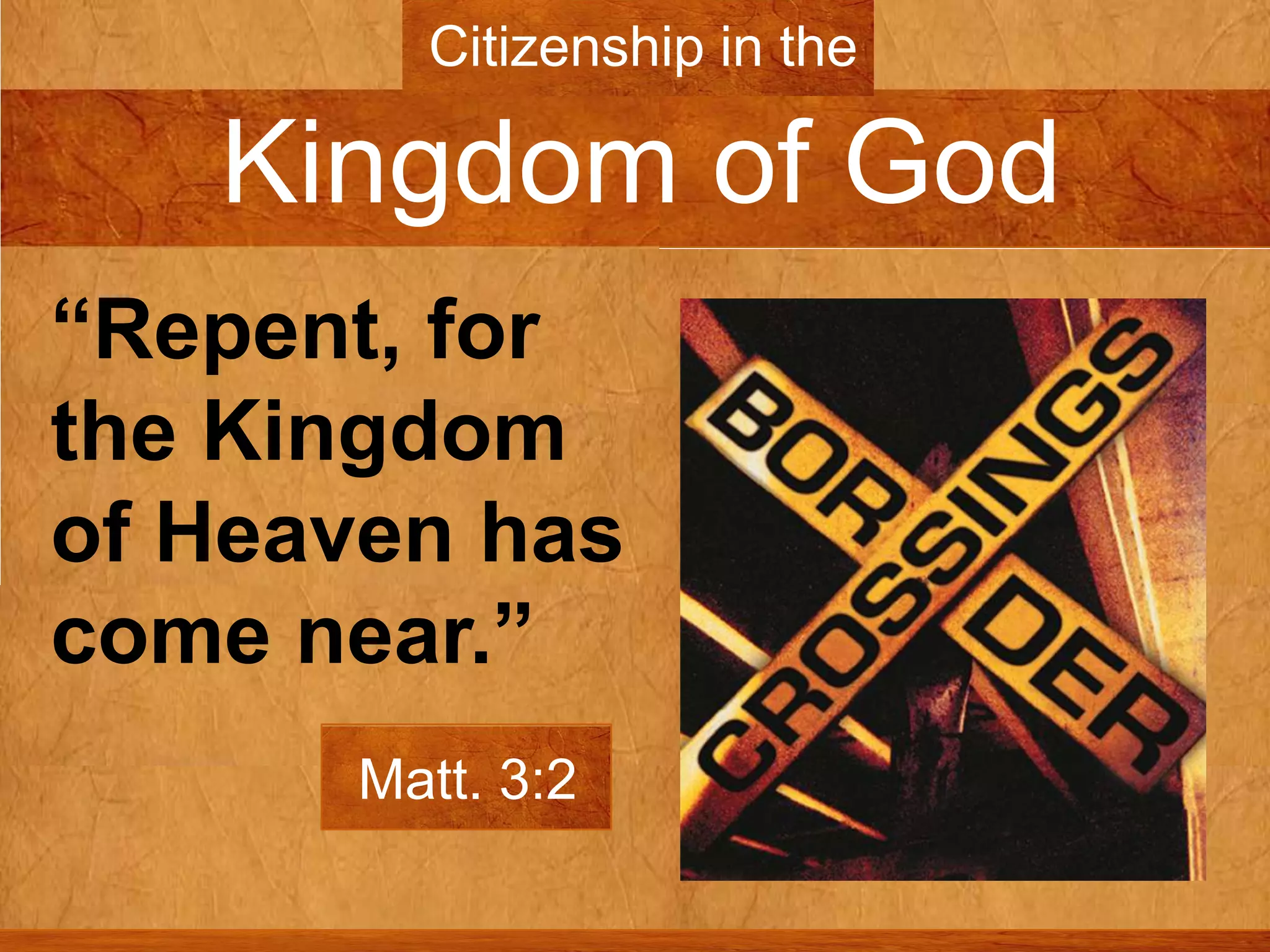 Blessed sermon slides week 2 | PPTX