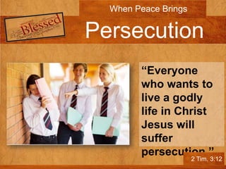 Blessed sermon slides week 5 | PPTX