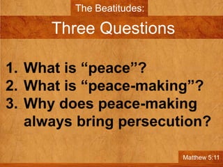 Blessed sermon slides week 5 | PPTX