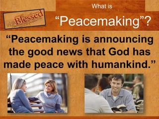 Blessed sermon slides week 5 | PPT