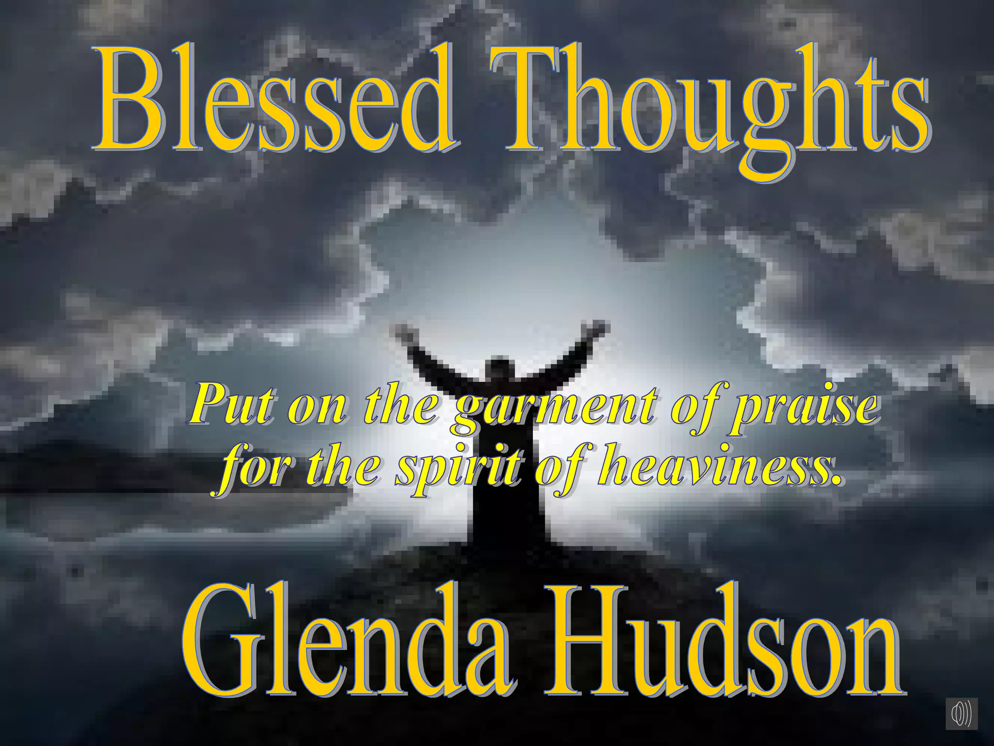 Blessed thoughts | PPT