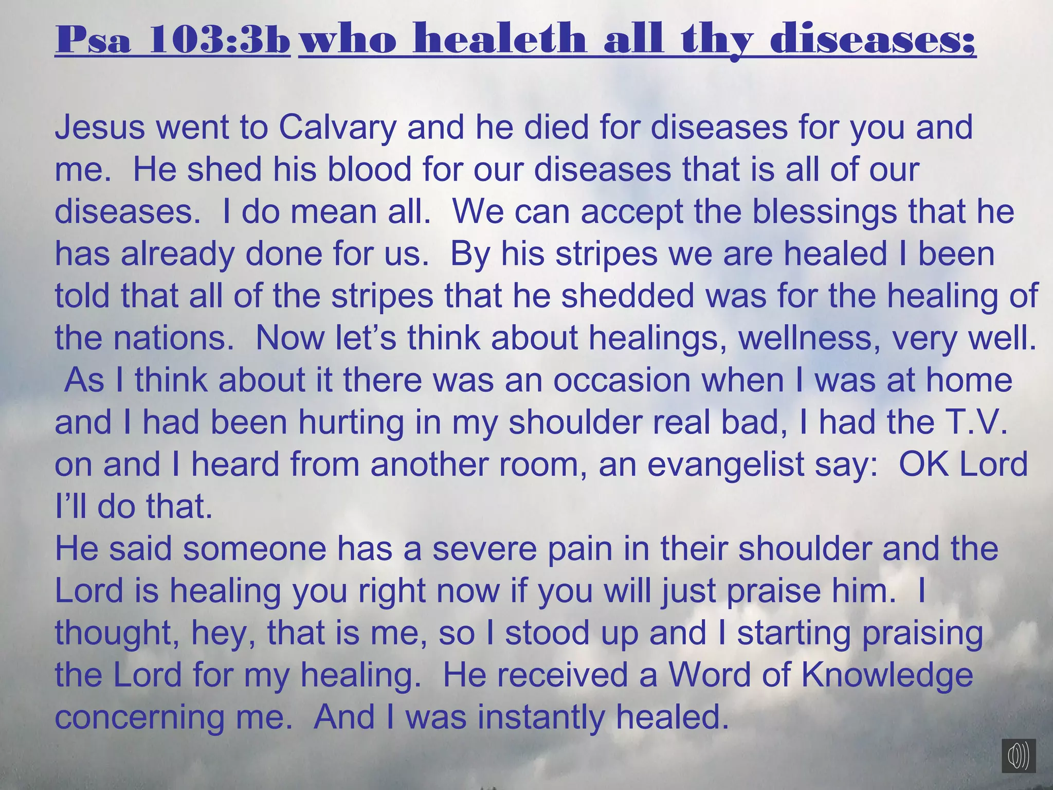 Blessed thoughts | PPT