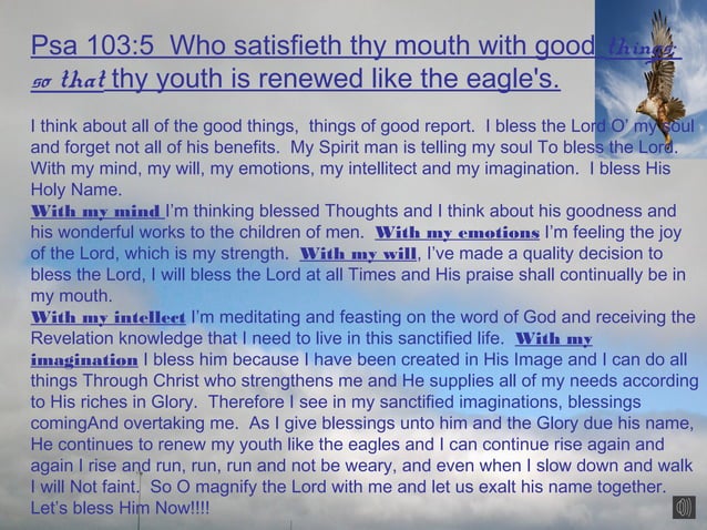 Blessed thoughts | PPT