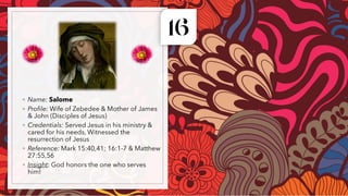 25 Blessed Women of the Bible | PDF