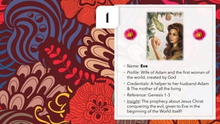 25 Blessed Women of the Bible | PDF