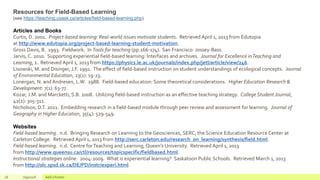 Field-Based Learning | PPTX