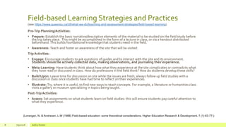 Field-Based Learning | PPTX