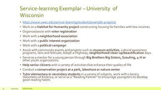 Designing meaningful learning environments with service-learning | PPT