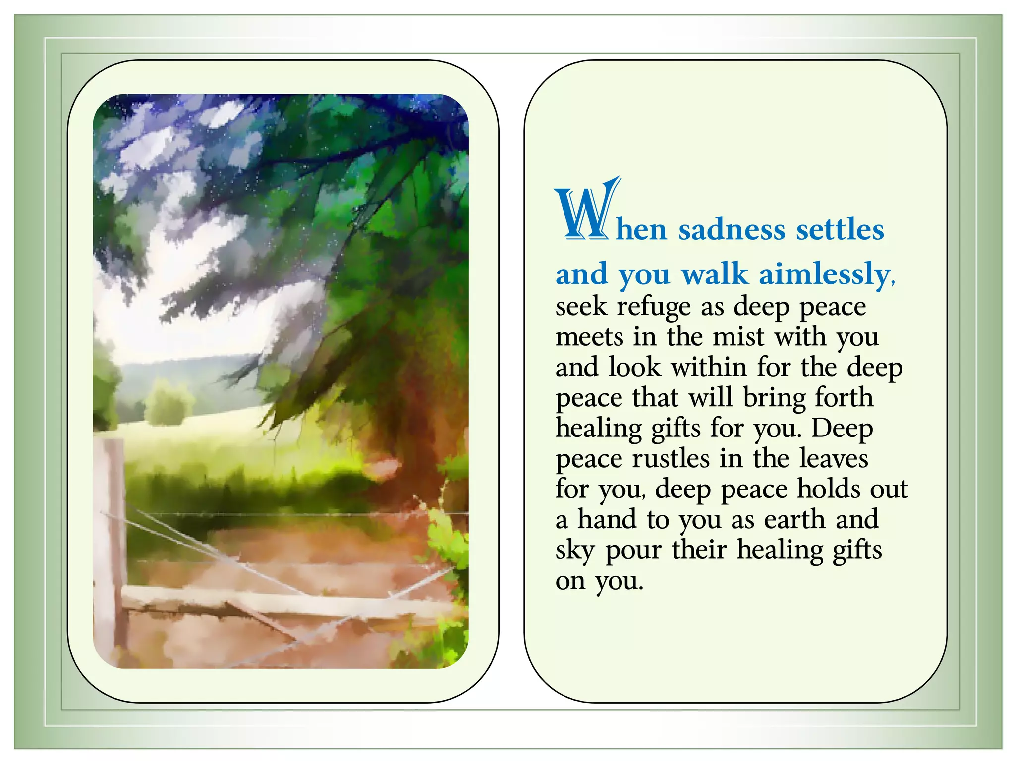 Blessing of Peace | PDF