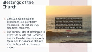Blessings in the Catholic Church Tradition | PPTX