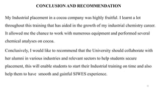 Blessing siwes presentation slide.pptxoaustech | PPT