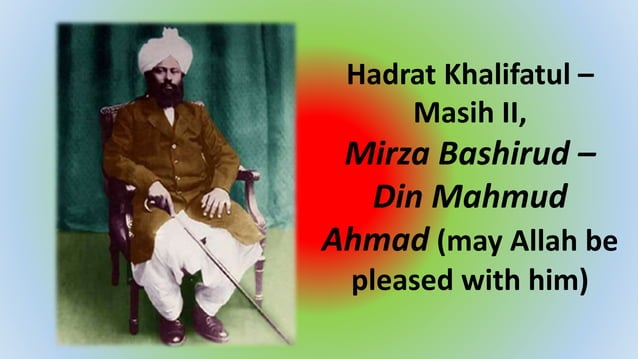 Blessings of khilafat | PPSX