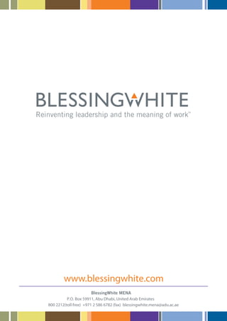 BlessingWhite MENA | PDF