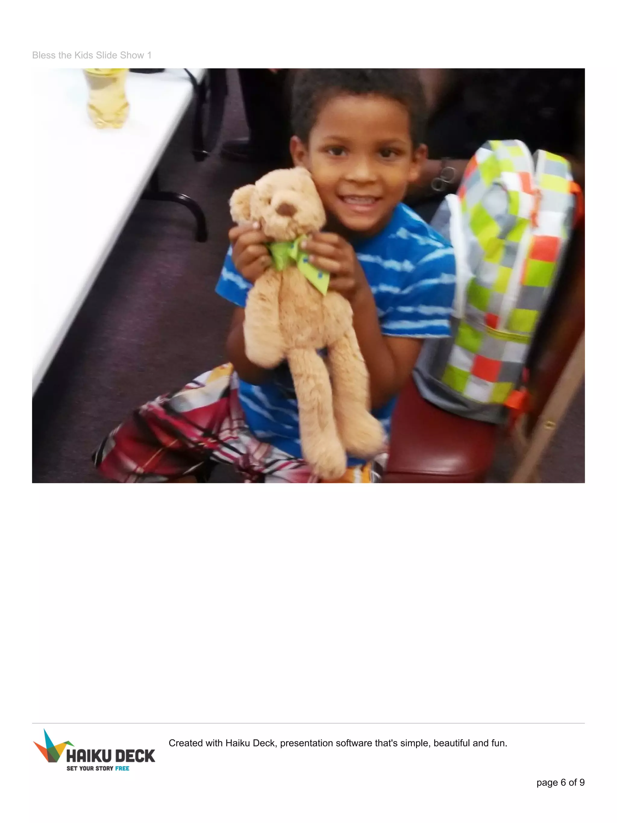 Bless the kids slide show 1 | PDF | Free Download