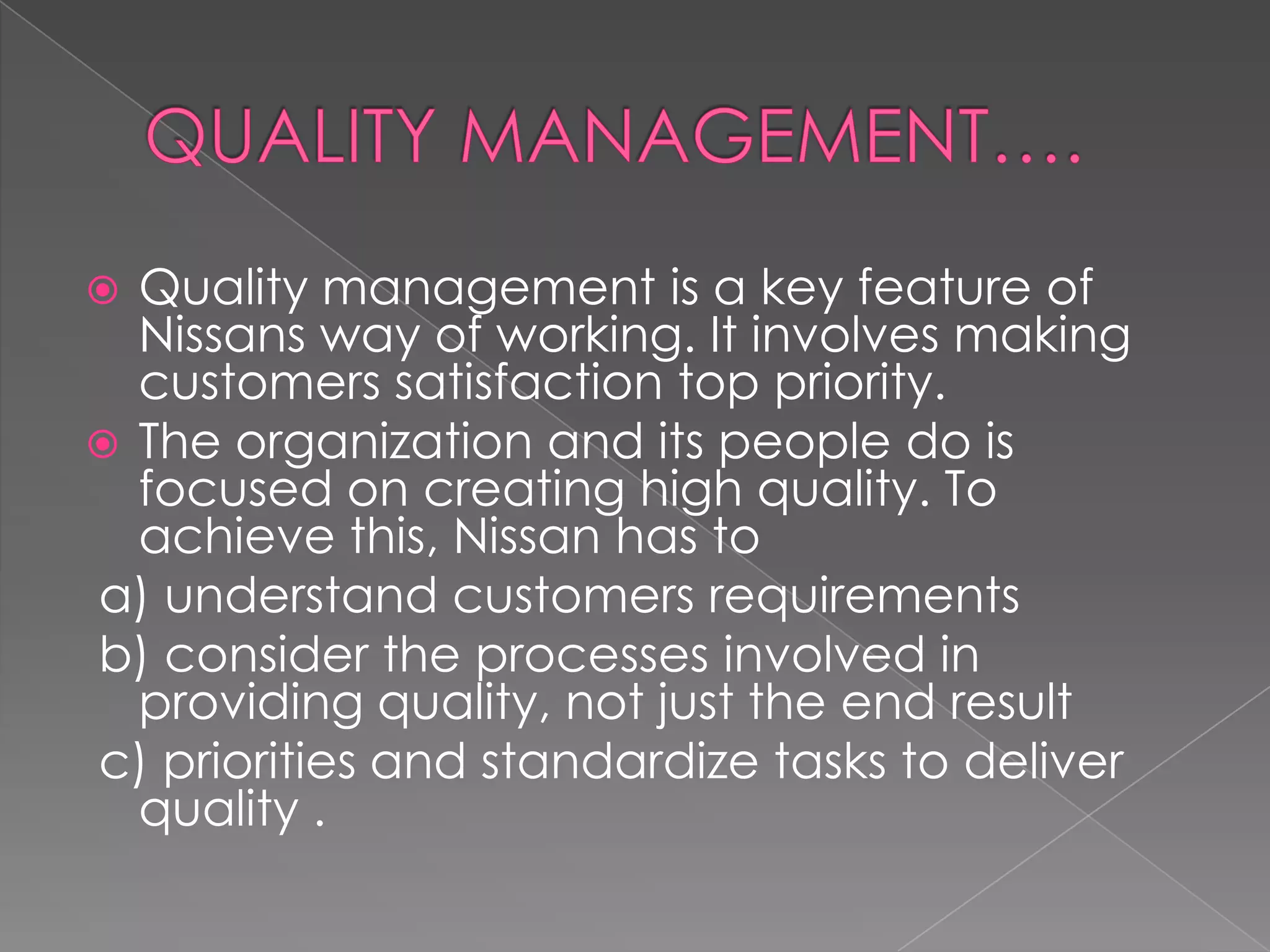 Case Study on Nissan Automobiles | PPTX