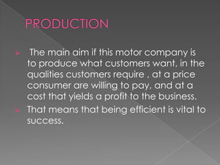 Case Study on Nissan Automobiles | PPTX