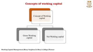 Management Studies:Working Capital Management | PPTX