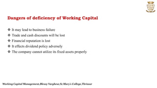 Management Studies:Working Capital Management | PPTX