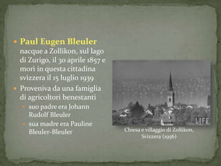 Eugen Bleuler | PPTX