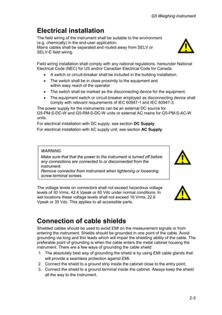 BLH Nobel G5 Tech Manual | PDF