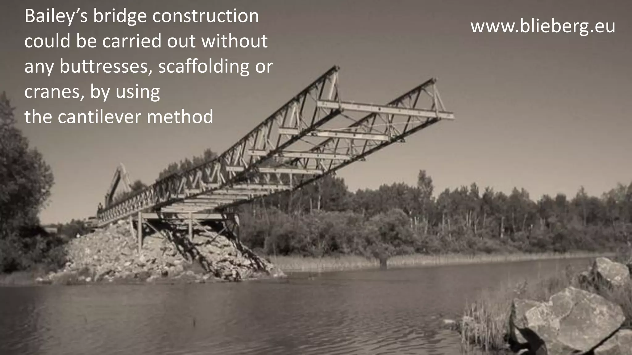bailey bridges: circular economy in WorldWarII by BLIEBERG architects ...