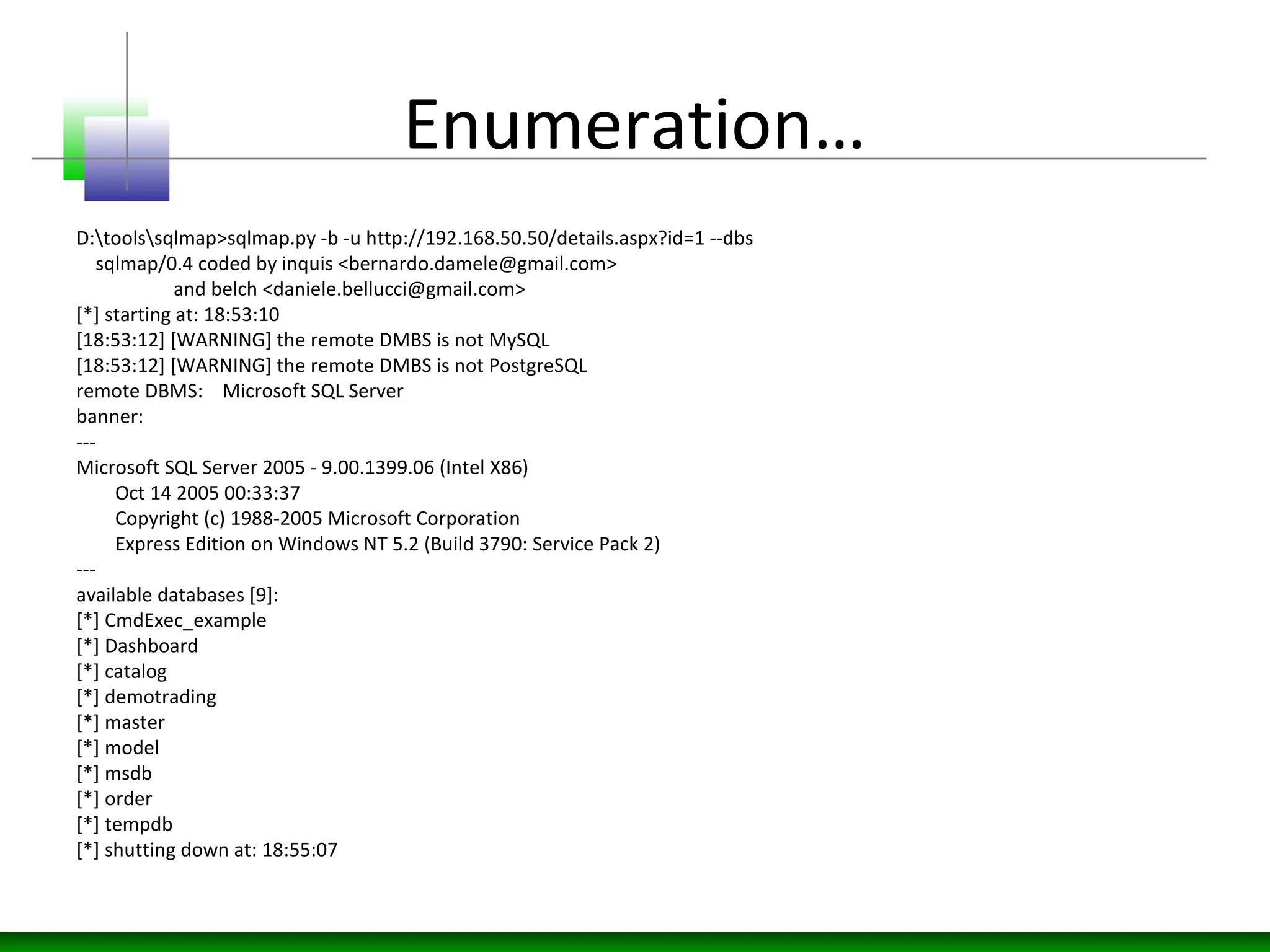 Blind Sql Injection Ppt Databases Computer Software And Applications 3943