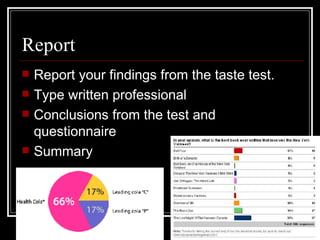 Blind Taste Test | PPT
