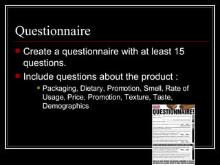 Blind Taste Test | PPT