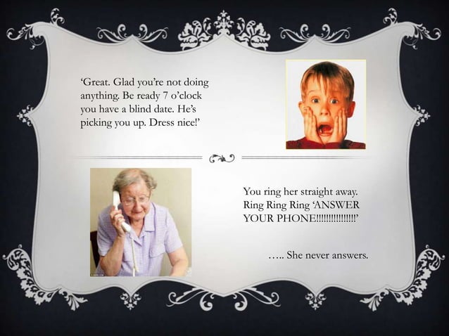 Blind date mandy | PPTX