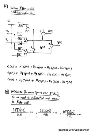 Blind deconvolution (2 inputs 3 outputs) | PDF