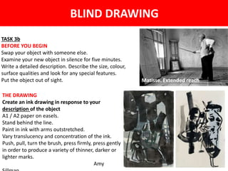 Blind drawing | PPTX