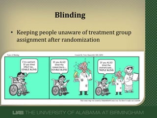 Blinding in Clinical Trials | PPTX