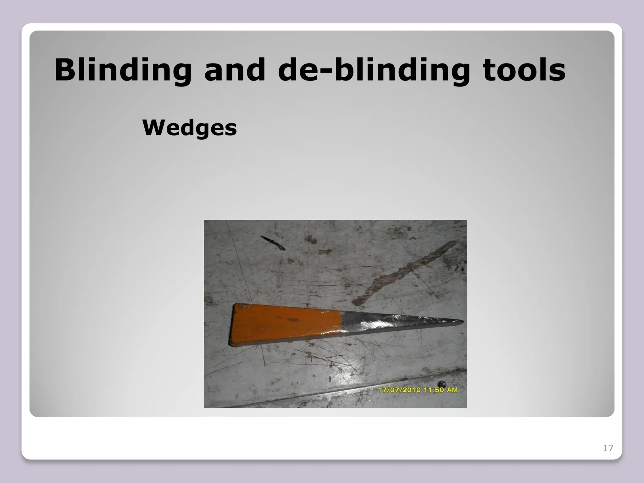 Blinding and deblinding presentation usful | PDF