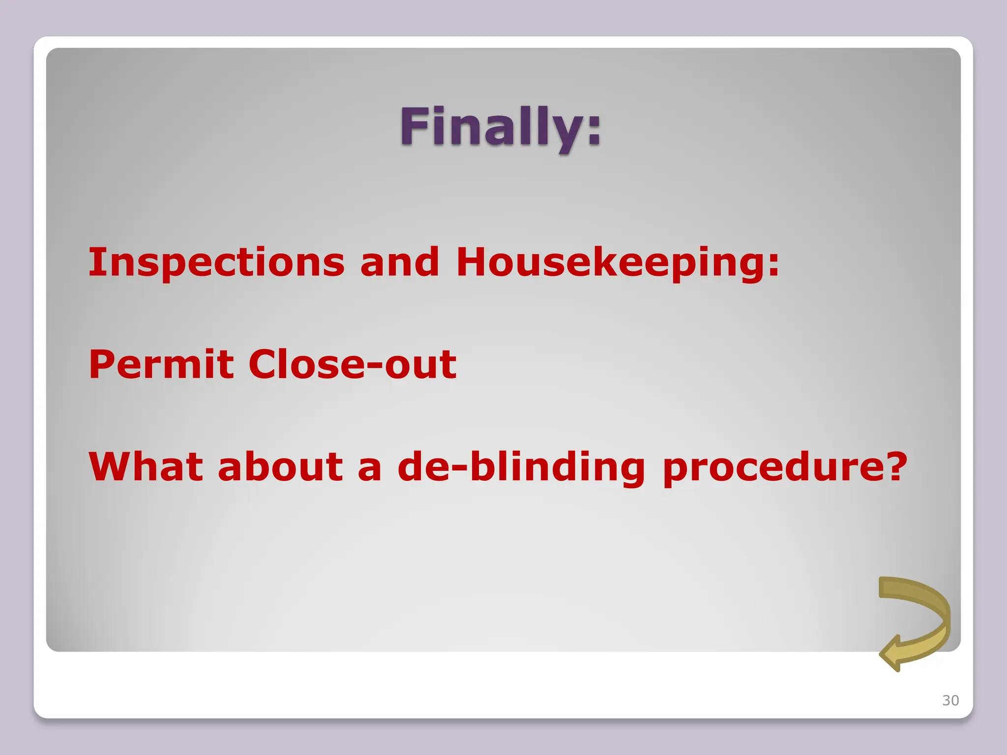 Blinding and deblinding presentation usful | PDF