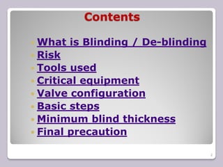 Blinding and deblinding presentation usful | PDF