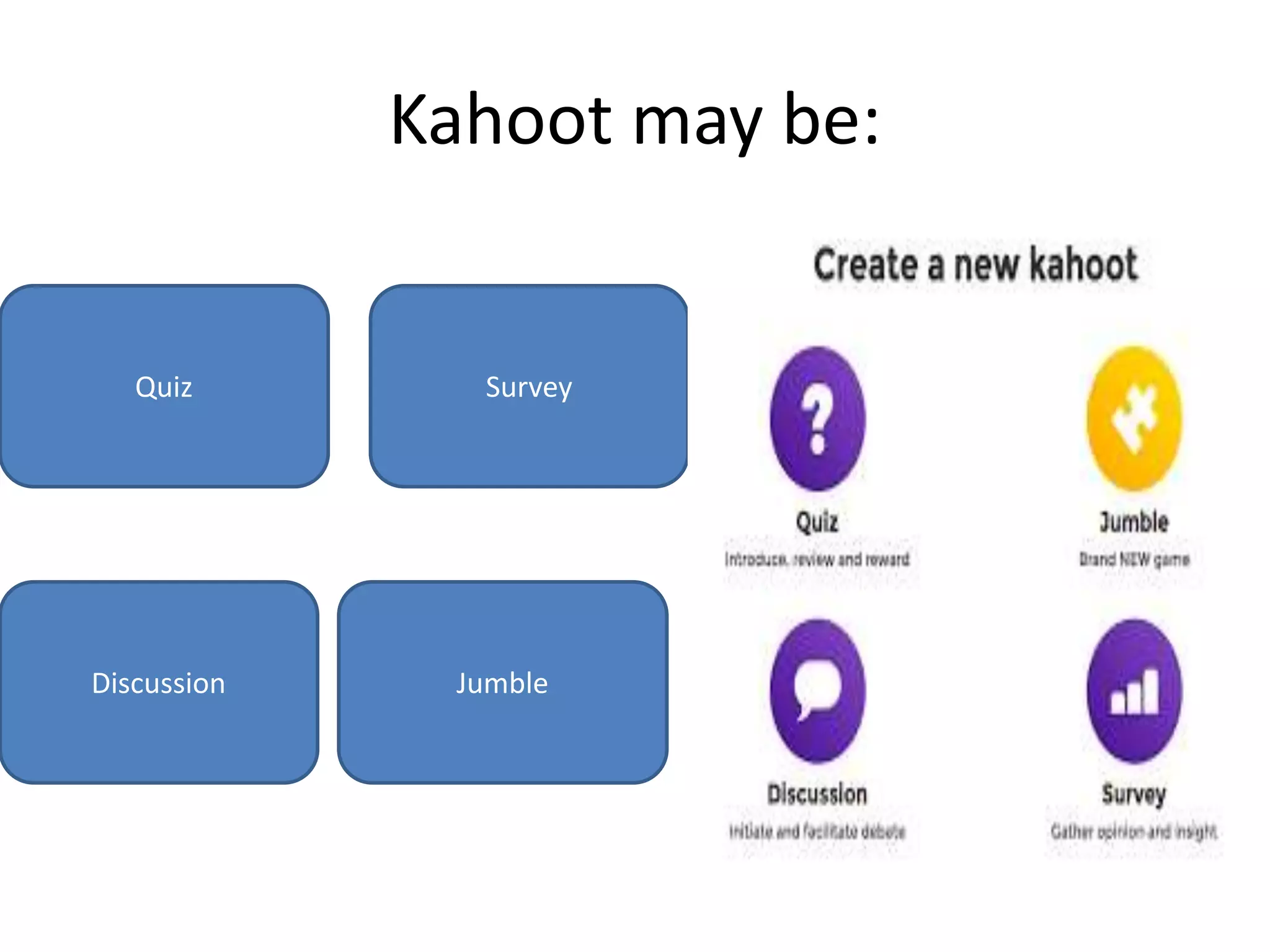 Blind kahoot for enhancing HOTS( higher order thinking skills) and ...